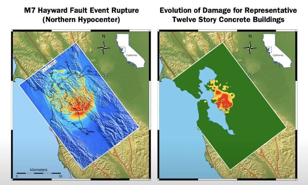 EQSIM-Hayward-Fault-simulation-aspect-ratio-5-3 - Exascale Computing Project